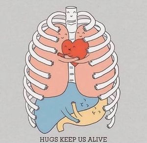 Hugs keep us alive - MEDizzy