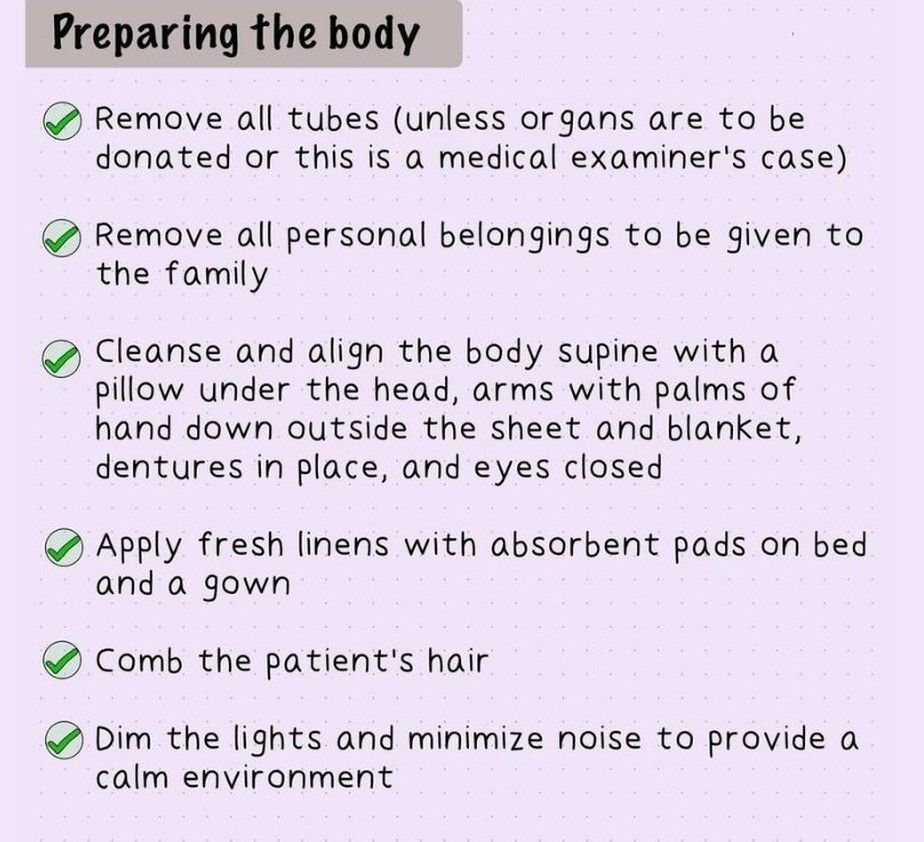 Post Mortem Care II - MEDizzy