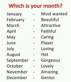 Your month - MEDizzy