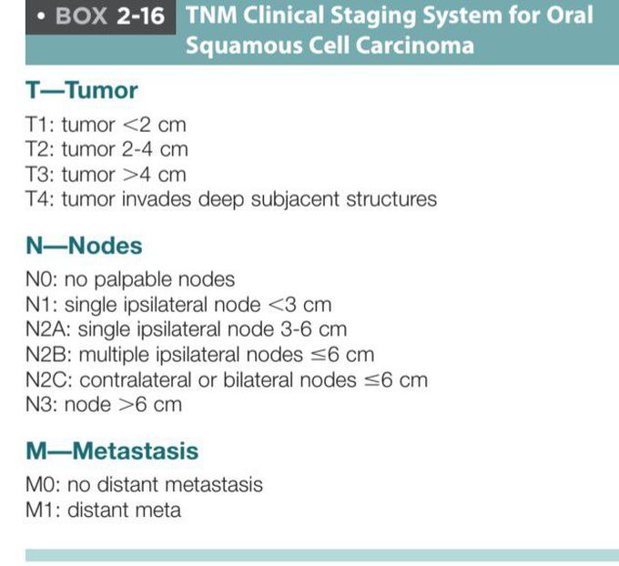 TMN stages of OSCC - MEDizzy