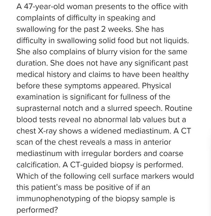 If you don't know the answer check the link for answer , - MEDizzy