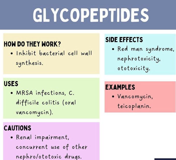 Glycopeptides - MEDizzy