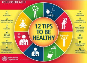 Healthy tips from WHO - MEDizzy