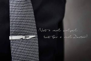 Im getting this cool tie clip for my graduation suit its - MEDizzy