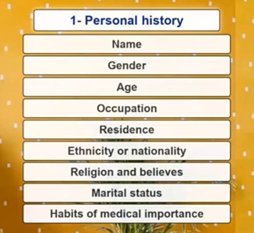 Take history first step - MEDizzy