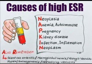 Causes of high ESR - MEDizzy