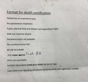 Death certification - MEDizzy