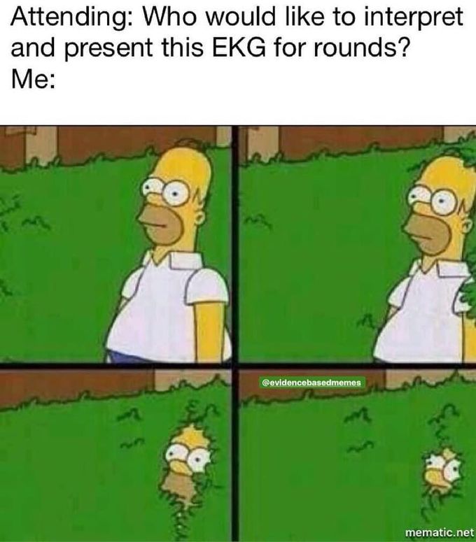 Keep following my EKG cases and you wont hide your head in - MEDizzy