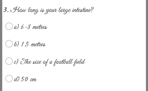 Comments yours answers - MEDizzy