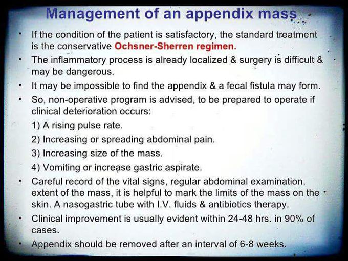 Appendix Mass - MEDizzy