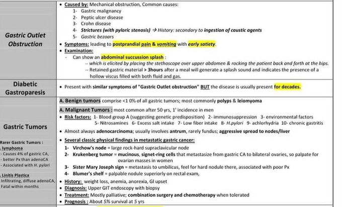 Gastric Outlet Obstruction - MEDizzy