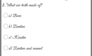 Comments yours answer - MEDizzy