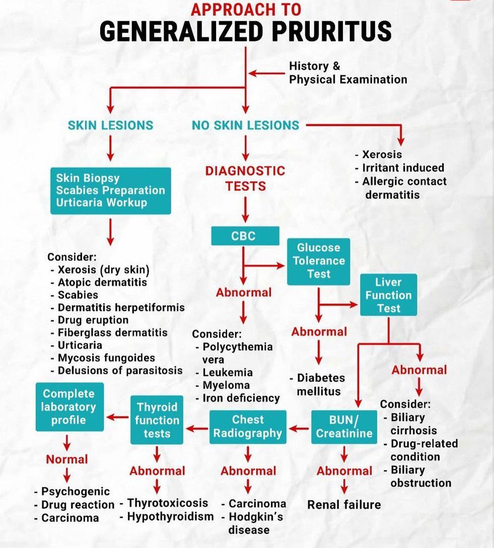 Approach To Generalized Pruritus MEDizzy